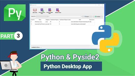 Pyside2 33 Aplicación De Escritorio Con Python And Sqlite Youtube