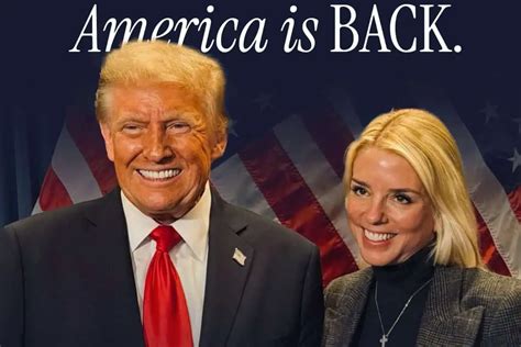 Pam Bondi Sworn In As Us Attorney General Trump And Florida Leaders