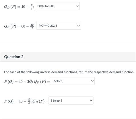Solved QD P P QD P P Question For Each Of The Chegg