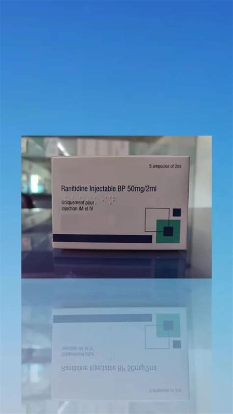 Ranitidine Hydrochloride Injection 50 Mg At ₹ 5piece In Ankleshwar