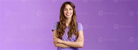 Confident Professional Skillful Female Photographer Freelancer Ready