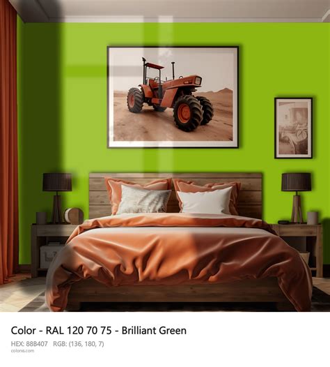 About Ral 120 70 75 Brilliant Green Color Color Codes Matching