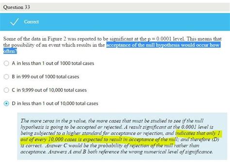 P Value And Null Hypothesis Relationship Mcat