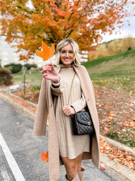 Sweater Dress Outfit Ideas