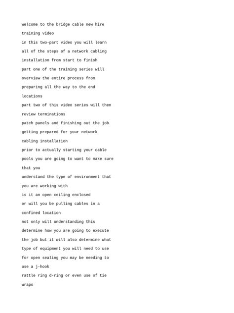 English Auto Generated How To Become A Network Cabling Technician Training Low Voltage