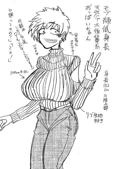 「22 言わずもがなですがbleachの市丸ギンがモチーフです。 市丸ギンみたいな顔の女の子がその怖さに悩んでたら可愛い」でおたま👹絵描き ️skeb一時停止中の漫画