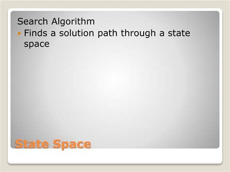 Ppt State Space Search I Chapter 3 Powerpoint Presentation Free