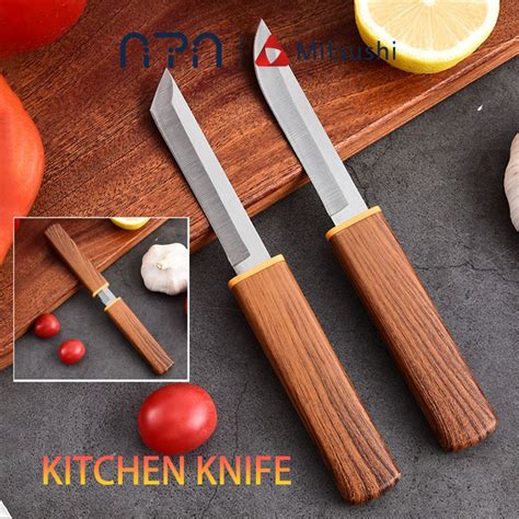 Nipiin Japanese Fruit Double Knife Non Control Stainless Steel Knife