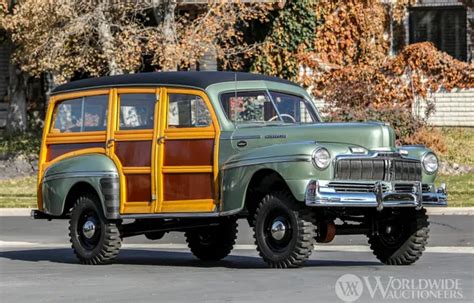 1947 Mercury Series 79m Marmon Herrington 4x4 Station Wagon Vin