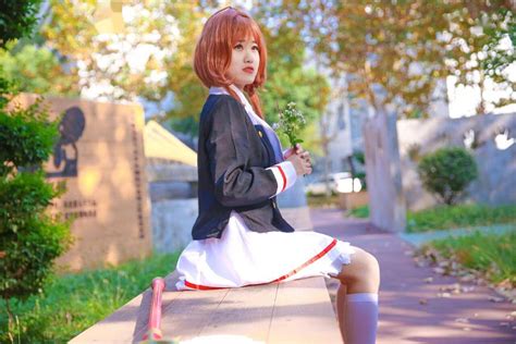 【cos正片】是萌王本人了《魔法少女樱》小樱cosplay欣赏 萌次元