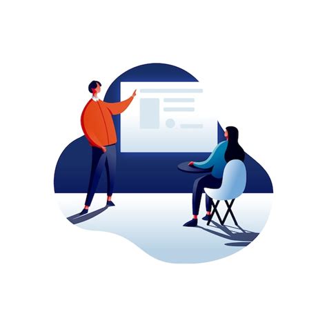 Premium Vector Study Class Illustration