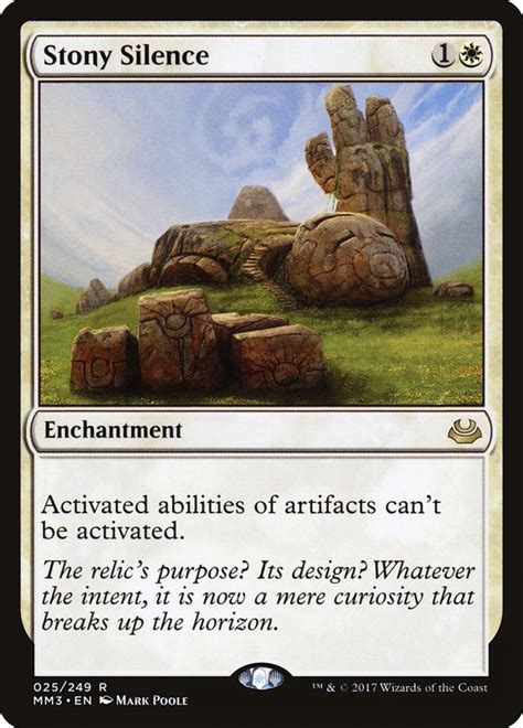 Stony Silence · Mystery Booster 2 Mb2 21 · Scryfall Magic The