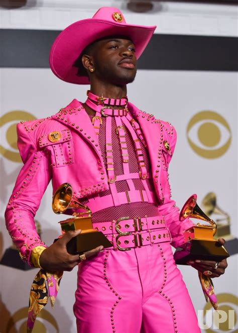 Photo Lil Nas X Wins Awards At The 62nd Annual Grammy Awards In Los