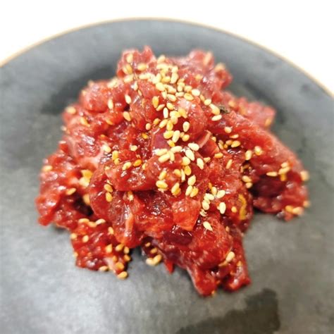 간장 육회 무침 만드는 법 포인트는 소금이 아니라 이것 한우소고기 육회 양념 핵심은 네이버 블로그