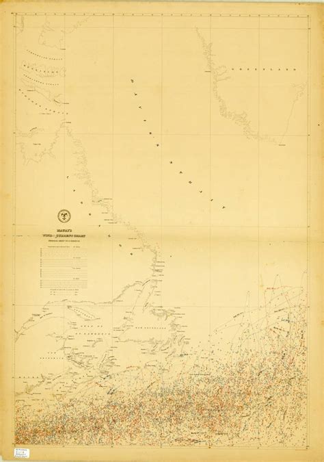 Maurys Wind And Current Chart Thermal Sheet No 6 Series D American Geographical Society