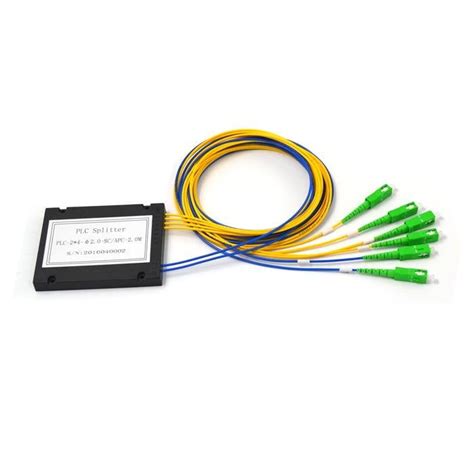 2x4 Fiber Optic Plc Splitter Abs Module 20mm Price And Datasheet