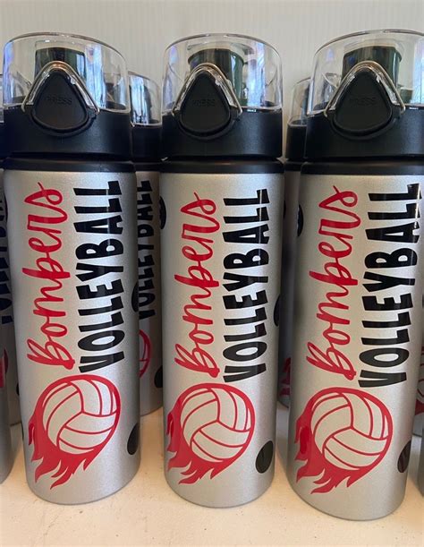 Volleyball Team Bottles Anicole Designs