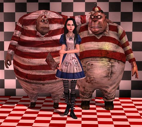 Alice In Wonderland Twins Cartoon Ismrqa