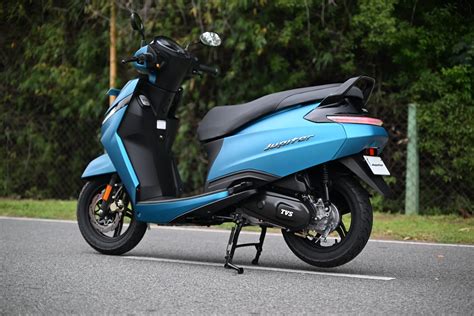 Tvs Jupiter 110 Scooter Powerful Engine Sleek Design And Smart
