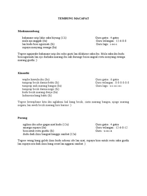 Macapat Pdf