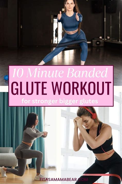 10 Minute Banded Glute Workout