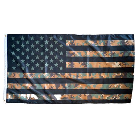 Flags Of Valor 3x5 Nylon Marine Corps Combat Flag Military And First