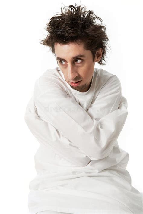 Sad Lunatic Stock Image Image Of Mental Expression 18591147