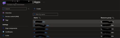 Feature Request Easier To Navigate Back And Forth Between Container Apps Environment And