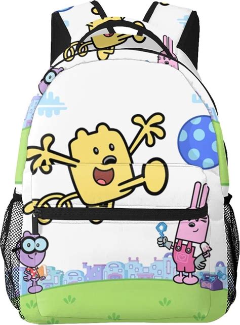 Wow Wow Wubbzy Lightweight Backpack Casual Daypack Large Capacity