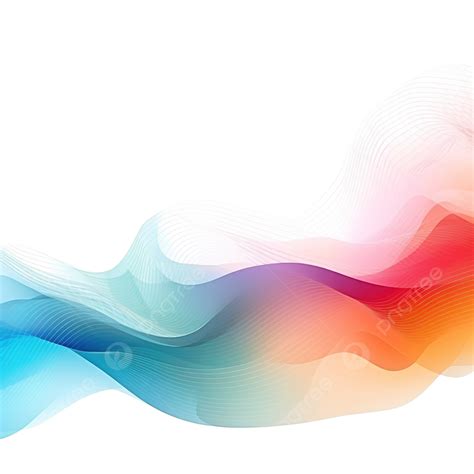 Abstract Dynamic Colorful Wave Background Waves Abstract Art Generative Ai Stream Pattern