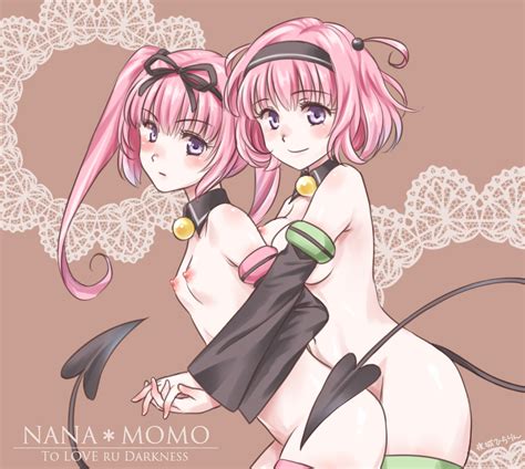 Momo Velia Deviluke And Nana Asta Deviluke To Love Ru And 1 More