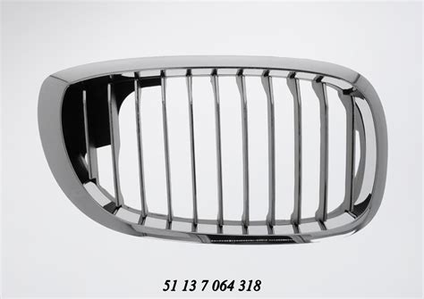 Bmw E46 Coupe 325 Ci Vehicle Trim Bonnet Grille Bmw E46 3 Series Black With Chrome Frame
