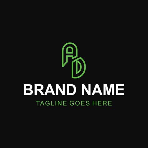 Ideas De Diseño De Logotipos Con Iniciales Vectoriales Modernas