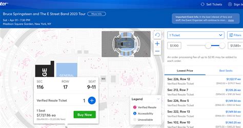 Bruce Springsteen Tickets Surge Back To 8k In New York