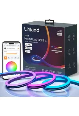 Aidot Linkind Rgb Ic Neon Rope Lights With Music Sync