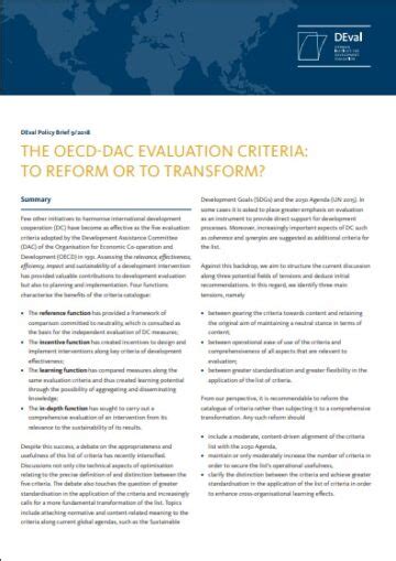 Oecd Dac Criteria Sambodhi