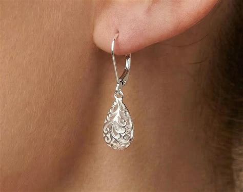 Dangle And Drop Earrings Etsy Uk