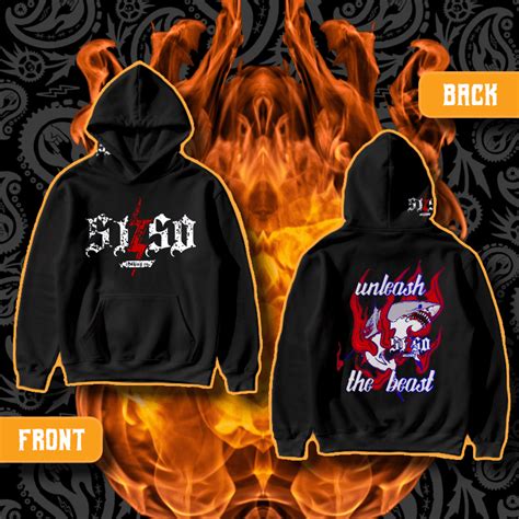 Unleash The Beast Standard Issue Black Hoodie 5150 Clothing Co