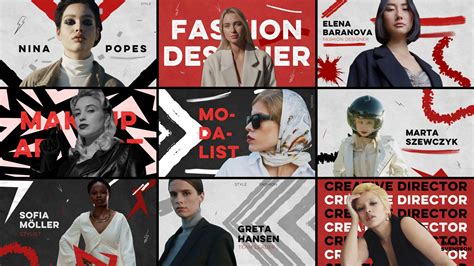Fashion Freeze Frame Video Templates Artlist