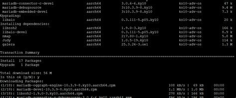 麒麟系统修改镜像地址，并安装数据库mariadb Leolzi 博客园