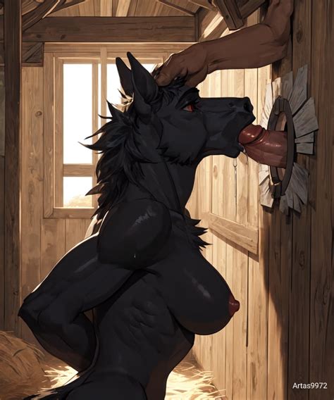 Rule 34 Ai Generated Artas9972 Blowjob Breasts Deepthroat Equine