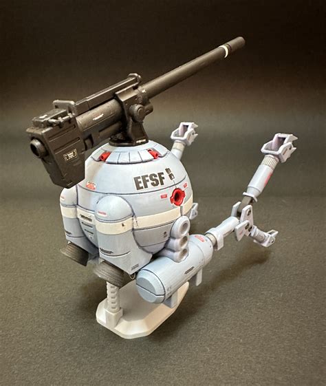 夏休みの活動報告 Hg ボール Ms Igloo版 筆塗り全塗装｜kusari 筧 草梨さんのガンプラ作品｜gunsta（ガンスタ）