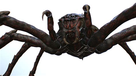 Artstation Spider Warrior Game Assets