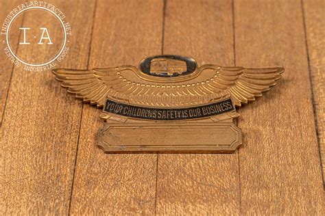 Vintage Bus Wing Badge Etsy