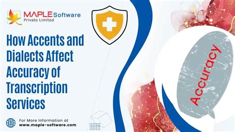 How Accents And Dialects Affect Accuracy Of Transcription Services