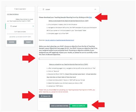 How Do I Submit My Teaching Sample Planning Form Nyc Teaching