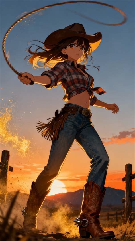 Free Anime Cowgirl Hero Photo Anime Cowgirl Manga Download At