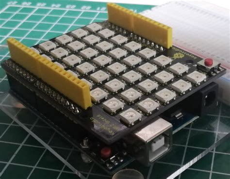 Arduino Lektion SK LED RGB Matrix Modul Technik Blog