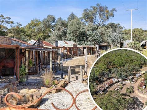 Man Builds His Own Aussie Westworld With Its Own Saloon Jail And