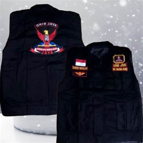 Jual Rompi Grib Jaya Seragam Grib Jaya Rompi Ormas Grib Seragam Ormas Grib Rompi Kerja Grib Jaya